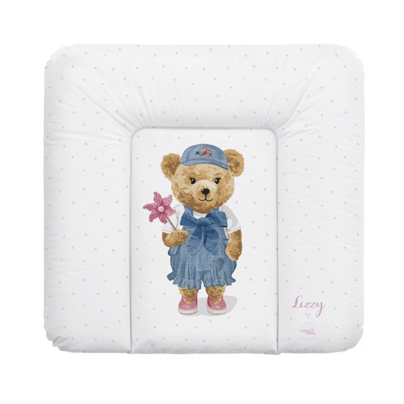 CEBA Podložka přebalovací měkká (75x72) Fluffy Puffy | Baby-centrum.cz